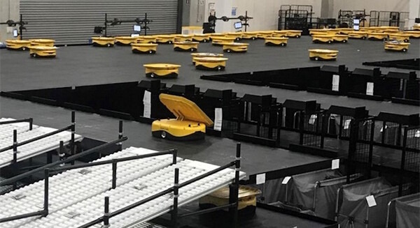 ZOZO大型物流拠点の商品仕分けを280台のロボットがサポート プラスオートメーションが導入 | ロボスタ - ロボット･AI情報WEBマガジン